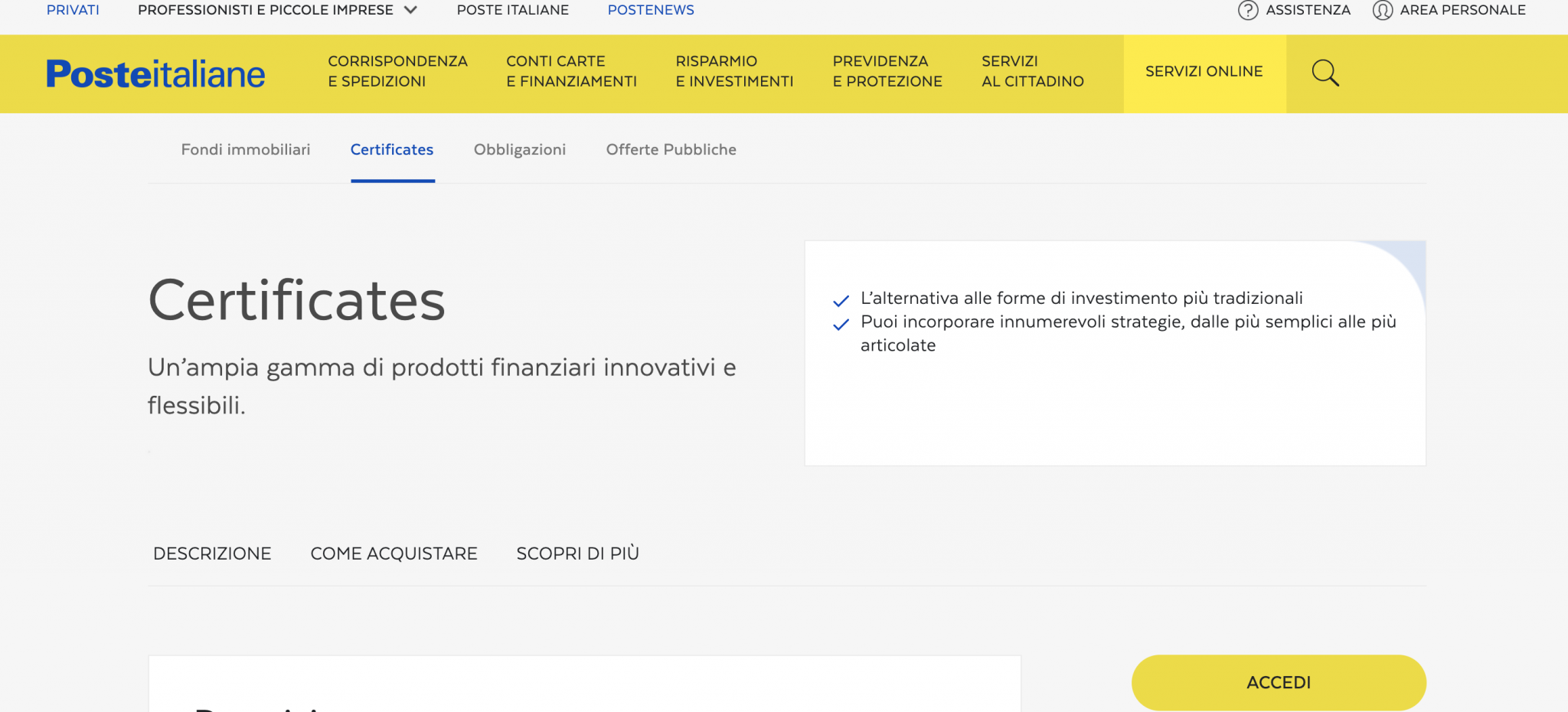 Poste Italiane Certificates, Convengono? Scopri le Caratteristiche