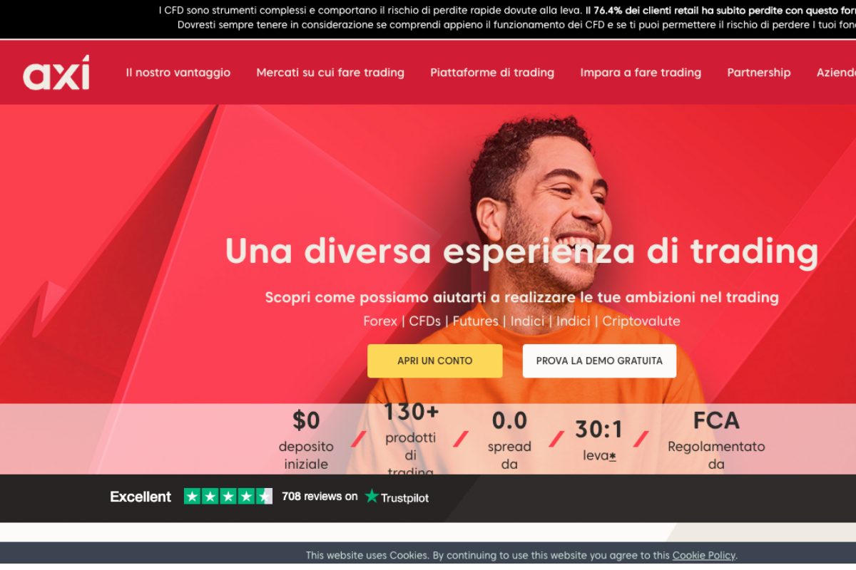 Axi Trading Online: Opinioni sul Broker Australiano. Conviene?