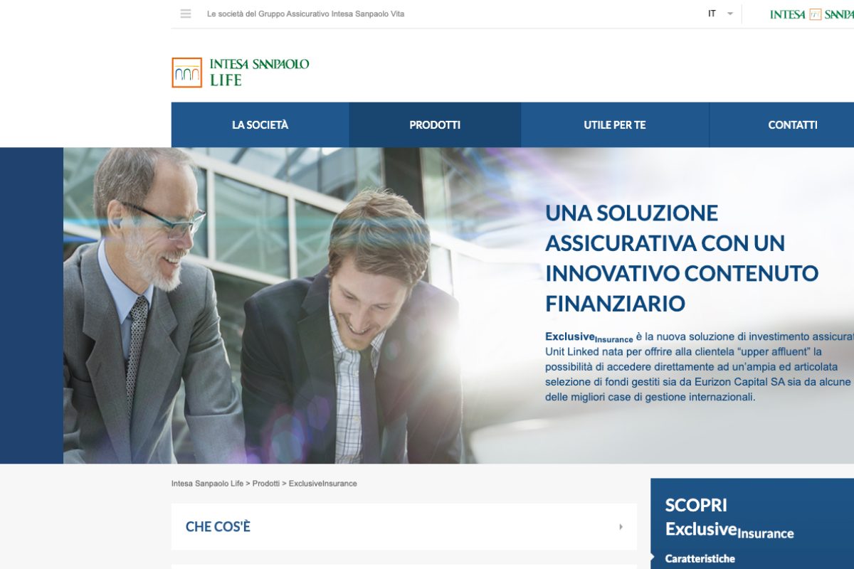 Exclusive Insurance di Intesa San Paolo Conviene?