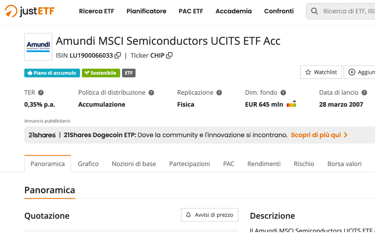 Amundi MSCI Semiconductors ETF: Análisis y Opiniones - Notiulti